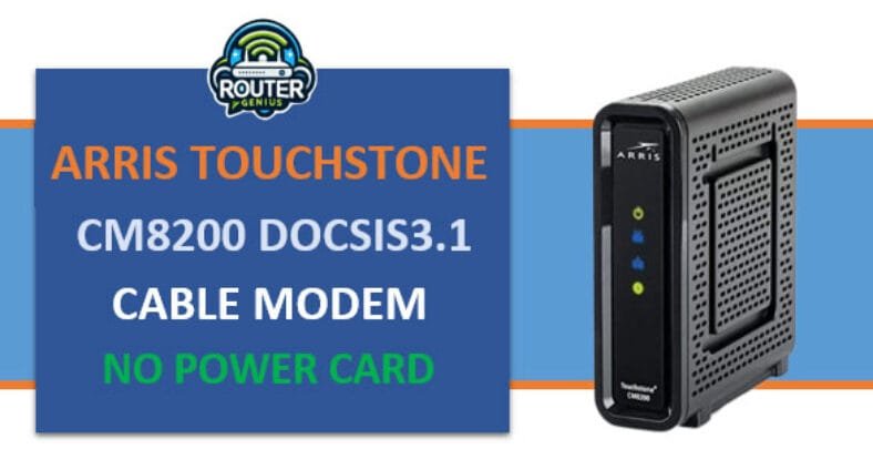 Arris Touchstone CM8200 Modem Only: What To Do?